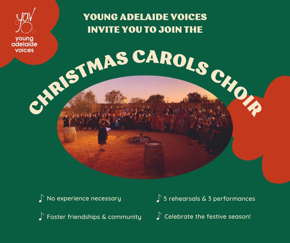 Community Choir – YAV – Young Adelaide Voices